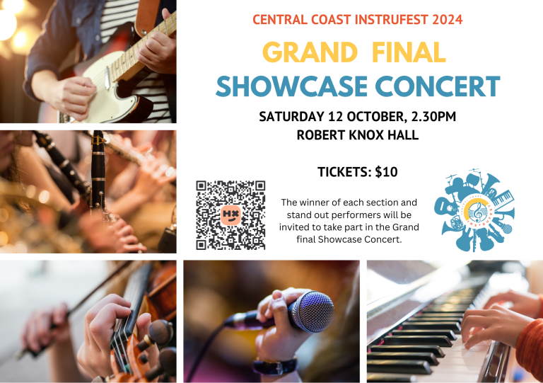 Instrufest Grand Final Showcase Concert - Central Coast Conservatorium ...